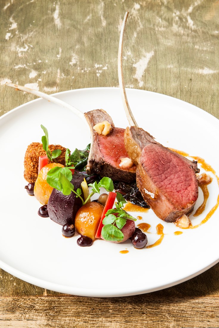 Fallow Deer with Beetroot and Blackcurrants Recipe - Great British Chefs