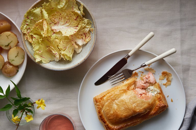 Salmon Pastry Recipe - Great British Chefs