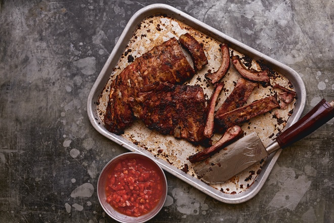 Crusted Iberian Pork Rib Recipe - Great Italian Chefs