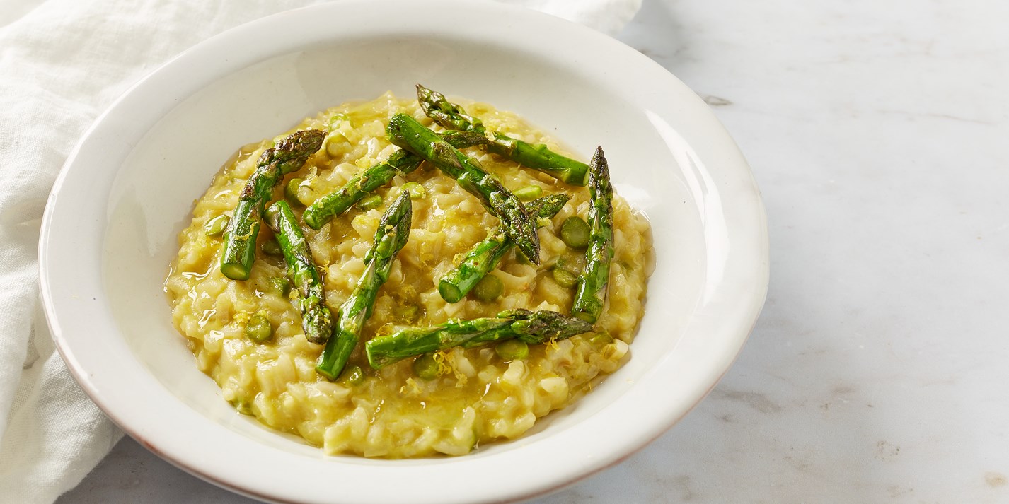 Asparagus Risotto Recipe - Great British Chefs