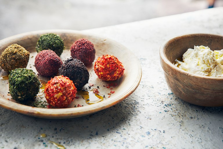 Labneh Balls Recipe - Great British Chefs