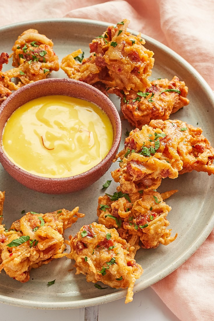 Chorizo, Squid and Potato Fritters Recipe - Great British Chefs