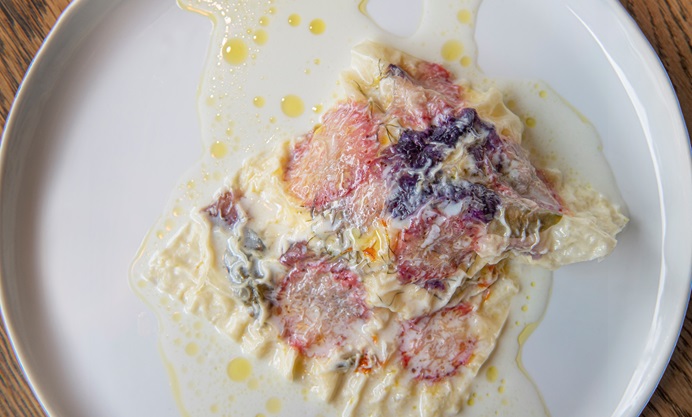 Fig Leaf Milk Veil Recipe - Great British Chefs