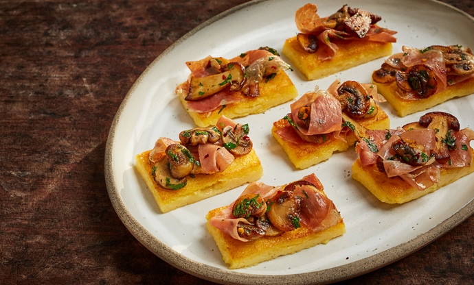 5 Parma Ham Canapé Recipes For Christmas and New Year - Great British Chefs