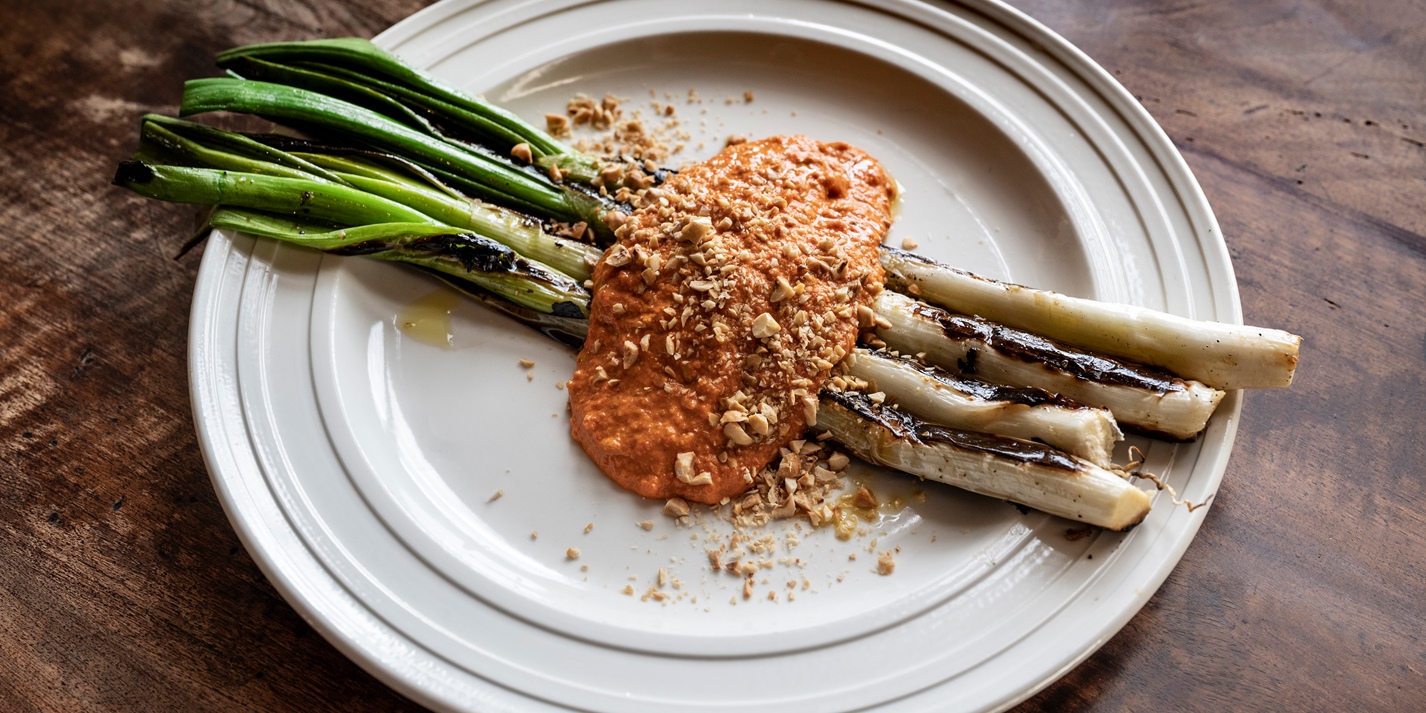 Calçots with Romesco Sauce Recipe - Great British Chefs