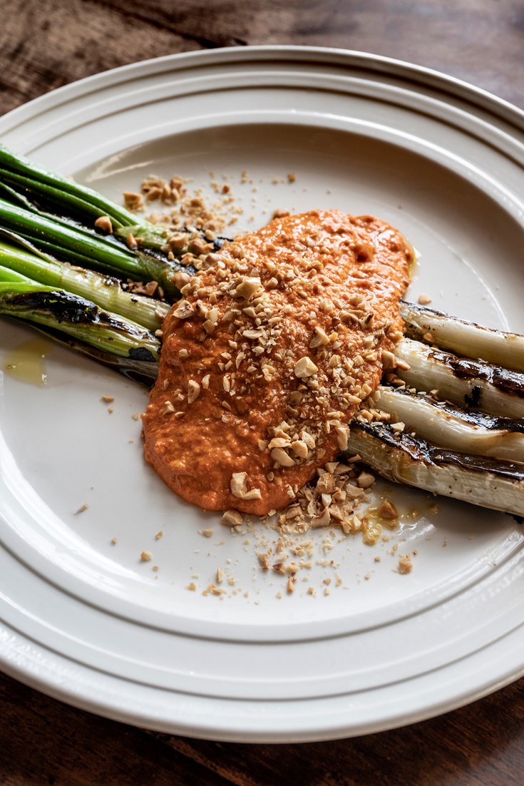 Calçots with Romesco Sauce Recipe - Great British Chefs