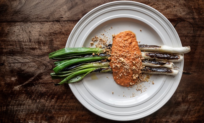 Calçots with Romesco Sauce Recipe - Great British Chefs
