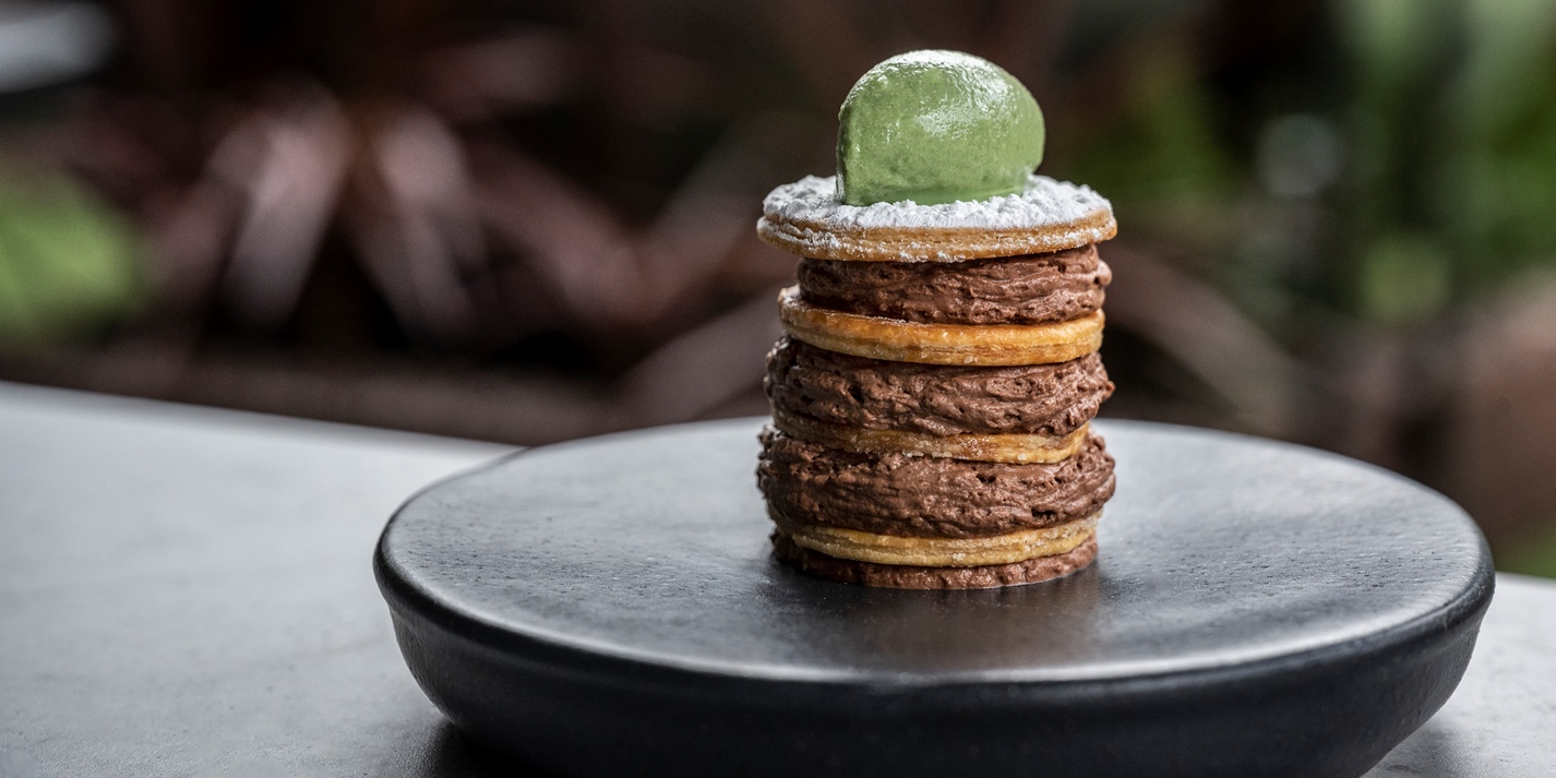 Mint Chocolate Mille-Feuille Recipe - Great British Chefs